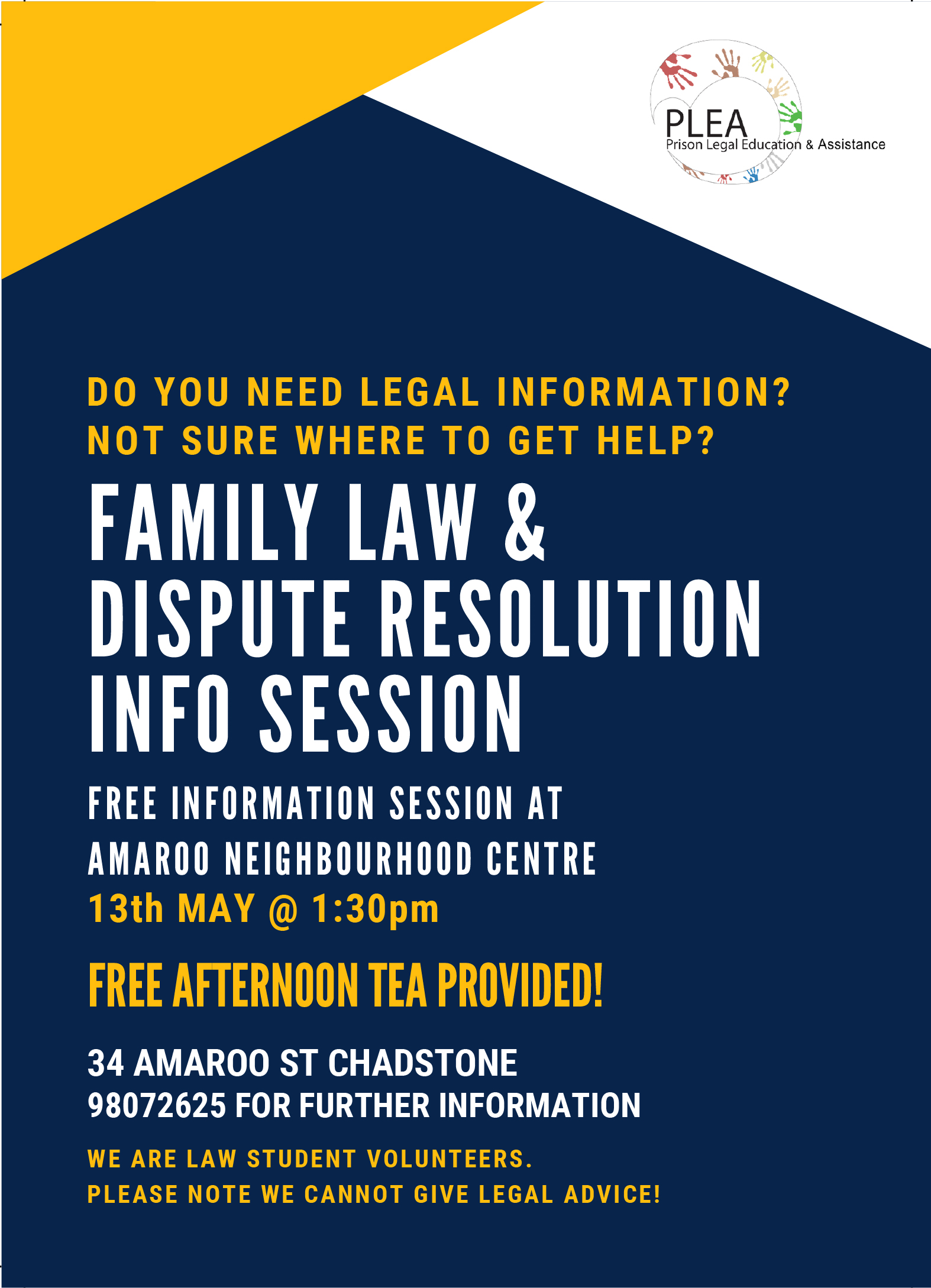 PLEA Project » Prison Legal Education & Assistance Project